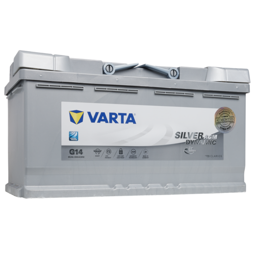 Varta Silver Dynamic AGM 12V 850CCA 95Ah Battery - G14 | Varta | Shop ... Varta Silver Dynamic AGM 12V 850CCA 95Ah Battery - G14 | Varta | Shop ...